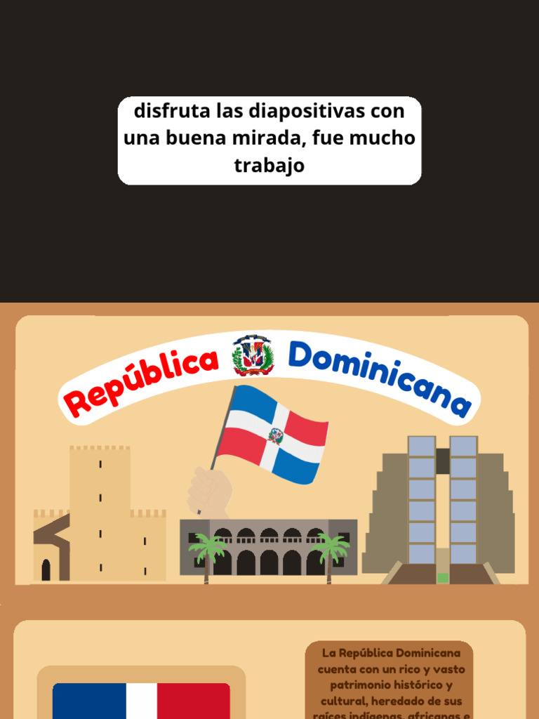Cultura y Gastronomía de República Dominicana | PDF | República ...