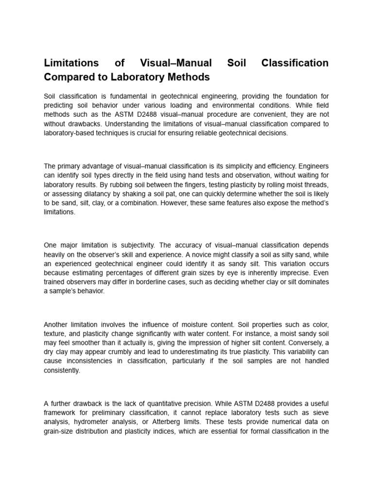 Essay 3 | PDF | Soil
