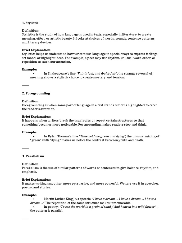 Language Use in Literature Explained | PDF | Jargon | Slang