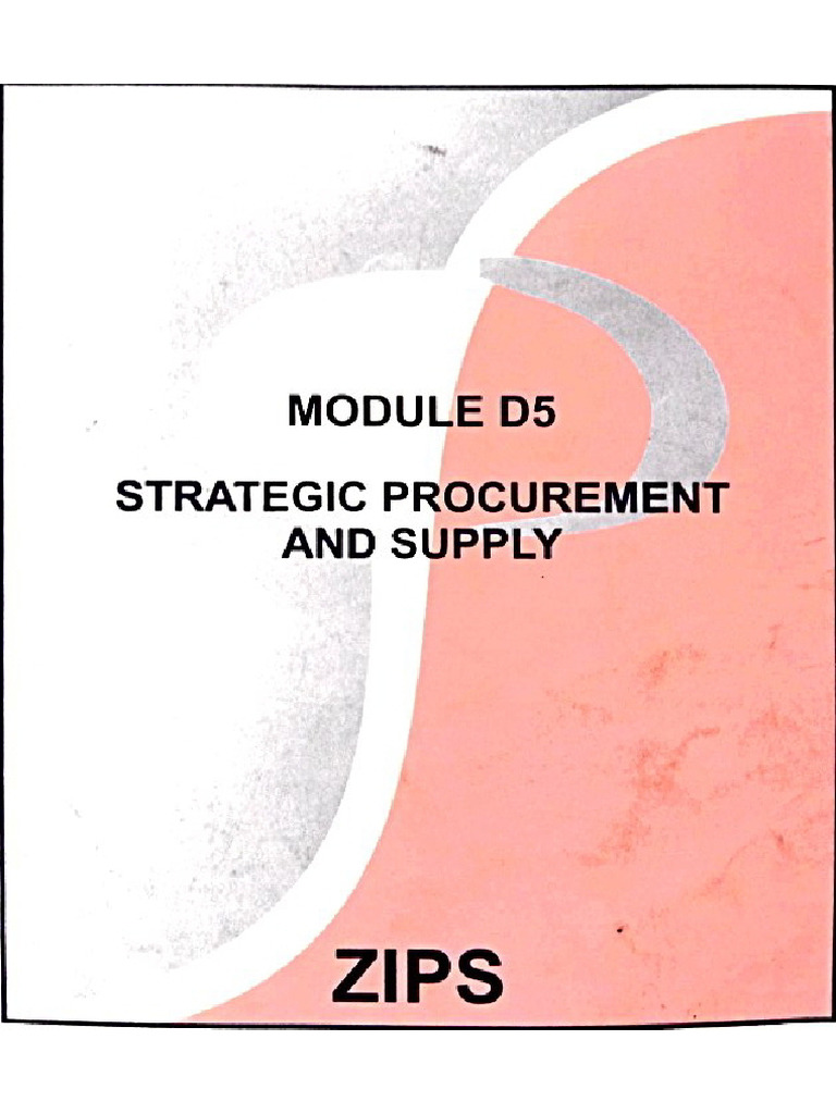 Strategic Procurement | PDF