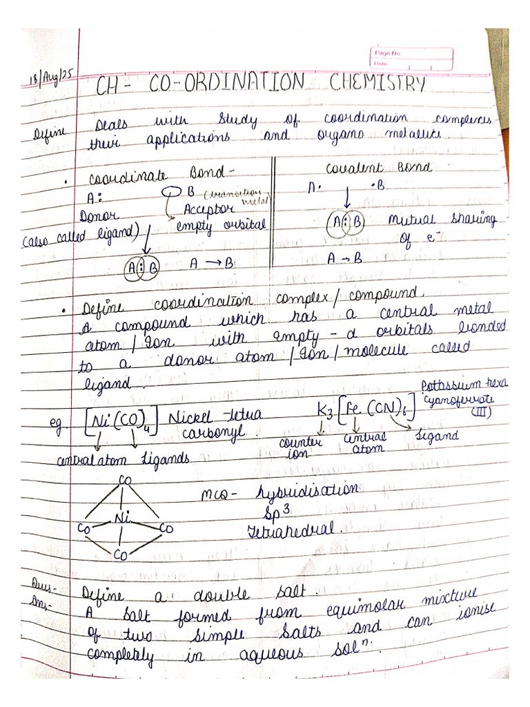 Coordination PDF | PDF