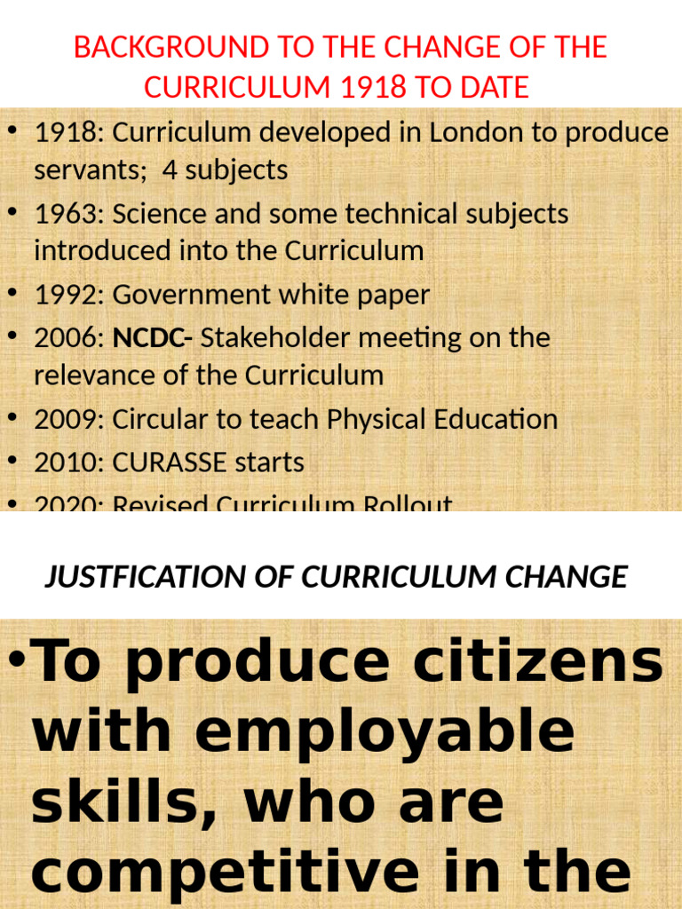 Curriculum Changes and Assessment Guidelines | PDF | Curriculum | Hadith