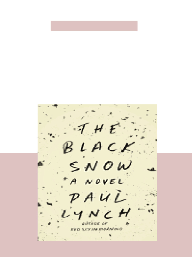 Black Snow A Novel | PDF
