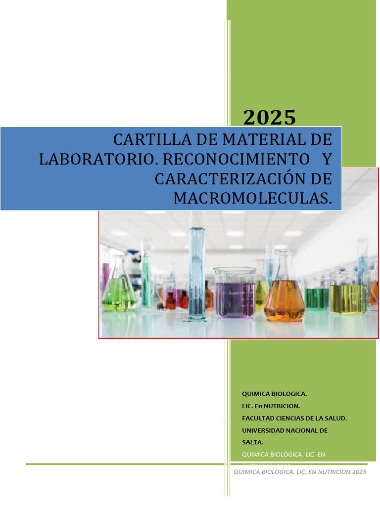 Cart Lab Nut 2025 | PDF | Destilación | Cristalización