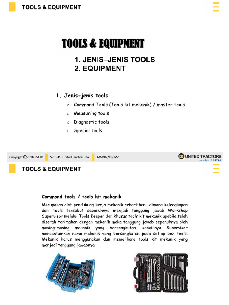Jenis Jenis Tools | PDF