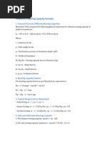 Meyerhof's Bearing Capacity Method | PDF | Solid Mechanics | Soil