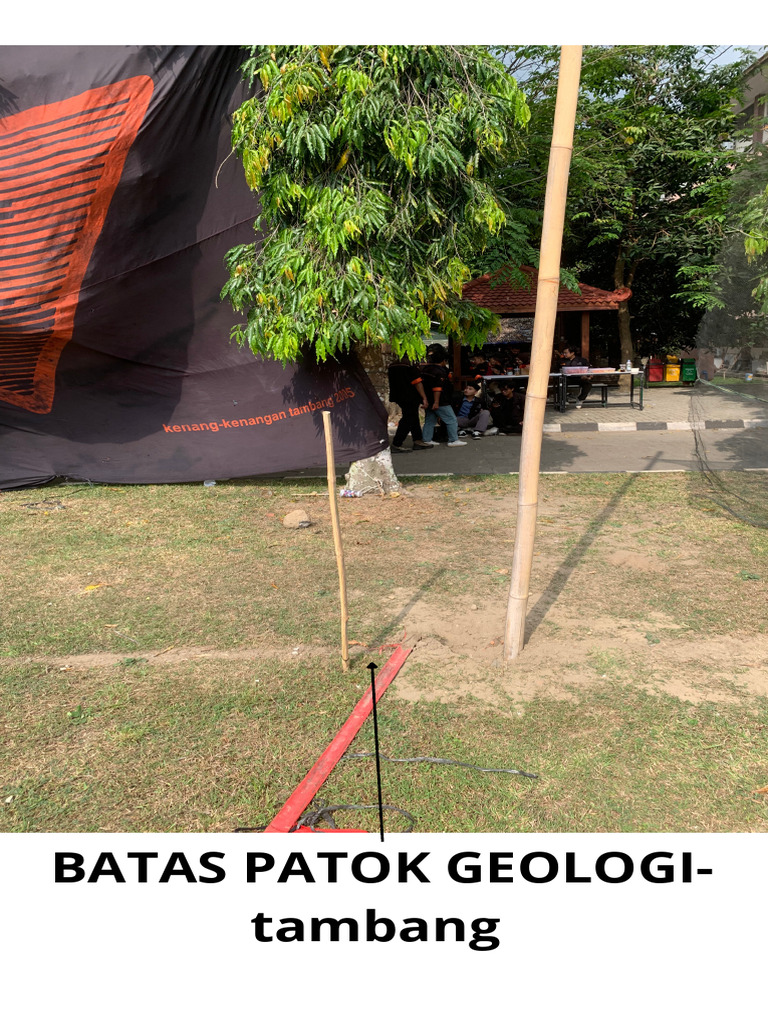 Batas Patok Geologi-Tambang PDF | PDF