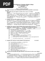 HSC 2025 English 2nd Paper Solutions | PDF | Vocational Education ...