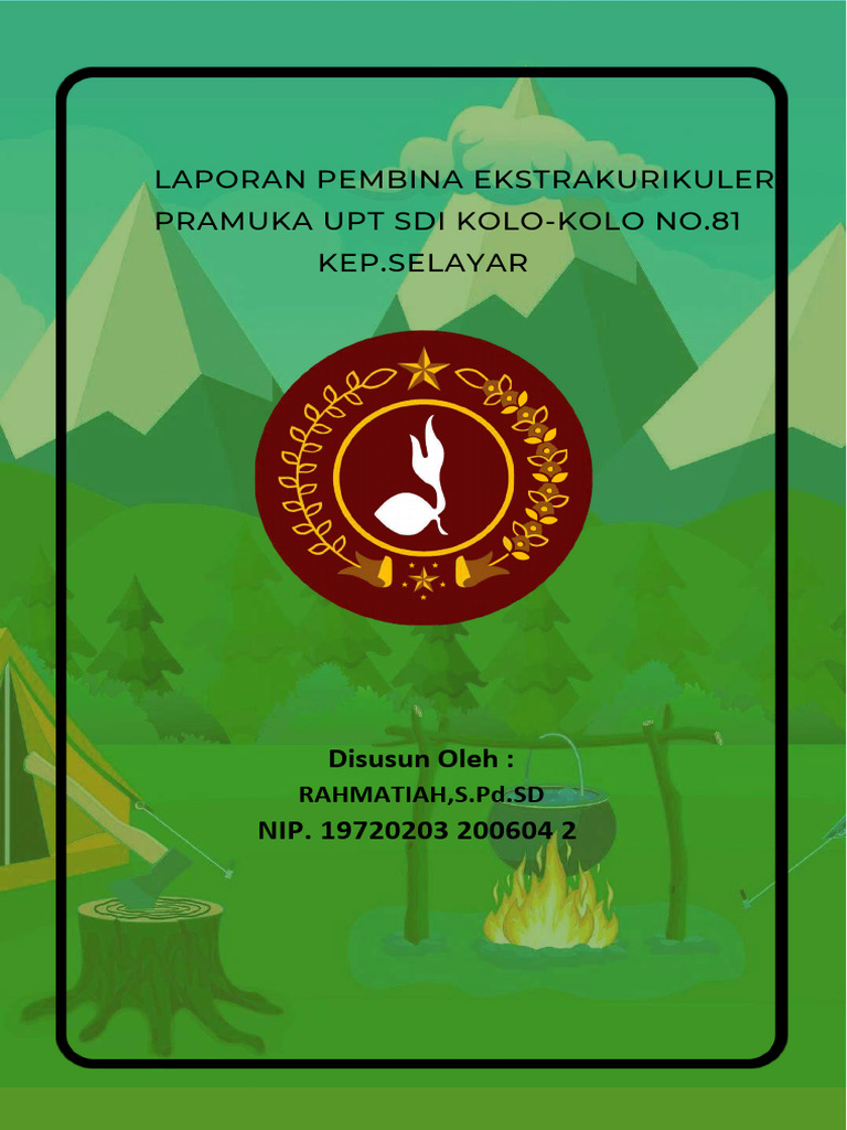 Laporan Ekstrakurikuler Pramuka SD Kolo-Kolo | PDF