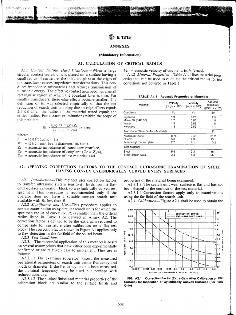 Astm e 1315 (Ut Couplant) | PDF