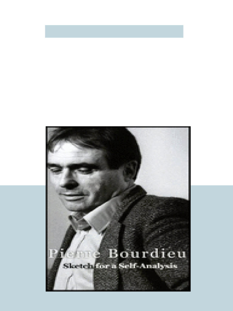 Sketch For A Self Analysis | PDF