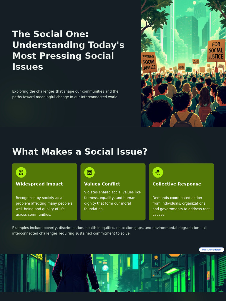 The Social One Understanding Todays Most Pressing Social Issues | PDF ...