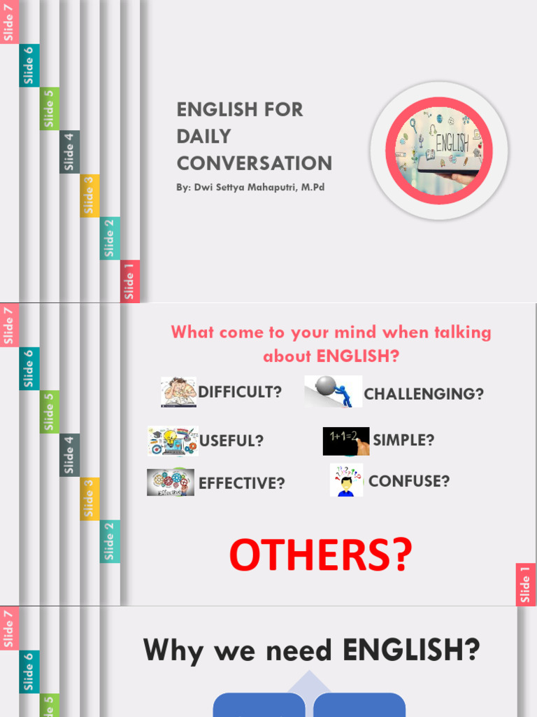 Daily English Conversation Guide | PDF