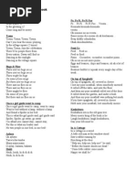 Terry Fox Song | PDF