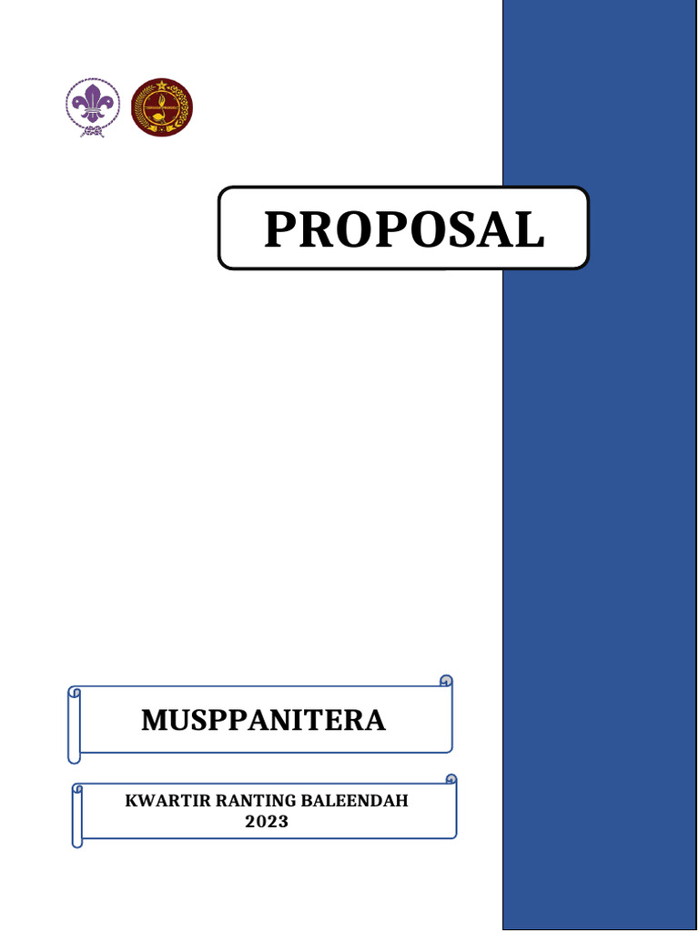 Proposal MUSPPANITERA Kwartir Baleendah | PDF