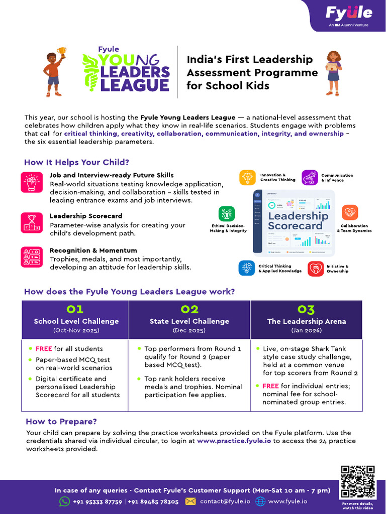 FYLL - School Circular | PDF