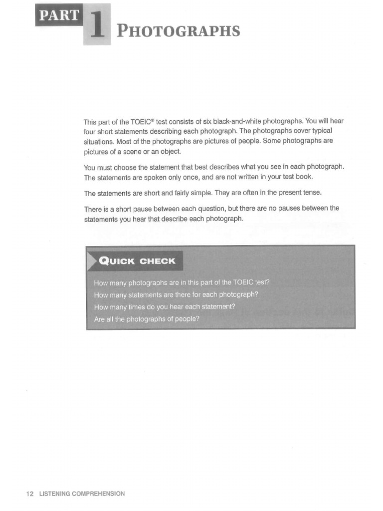 Part 1. Listening | PDF