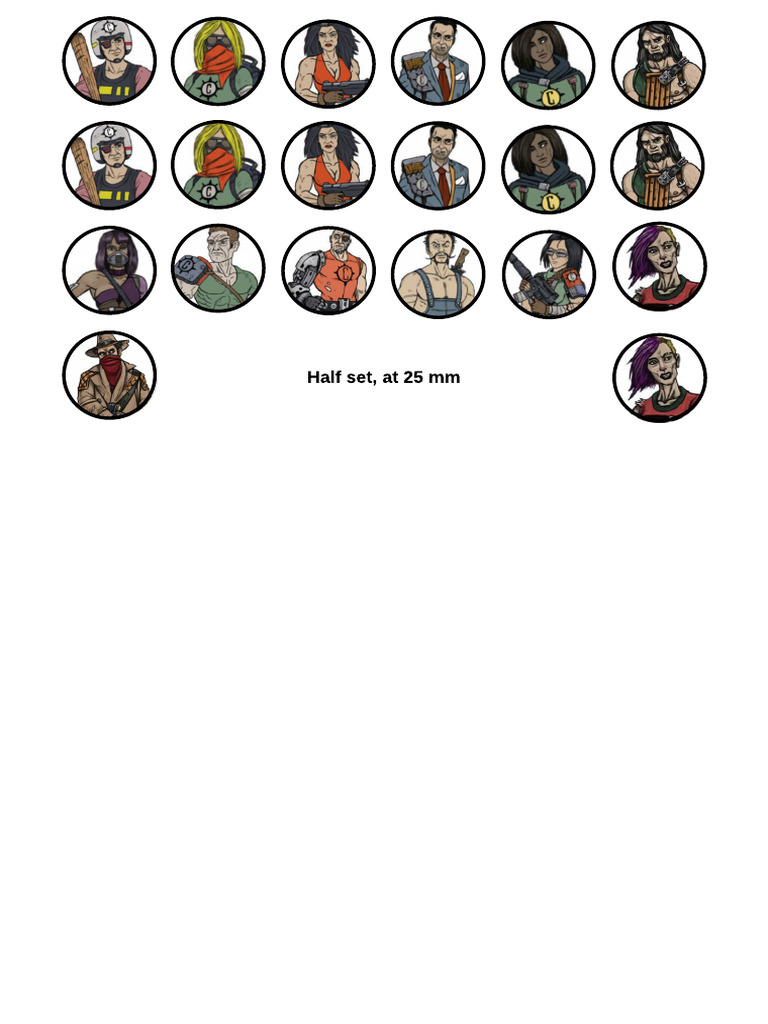 Urban Manhunt - Crim Tokens v1.2 | PDF