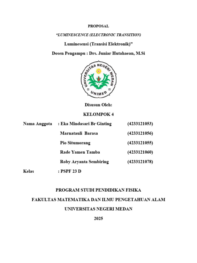 KEL4 - Laporan Proposal Case Methode - Fisika Modern - PSPF 23D | PDF