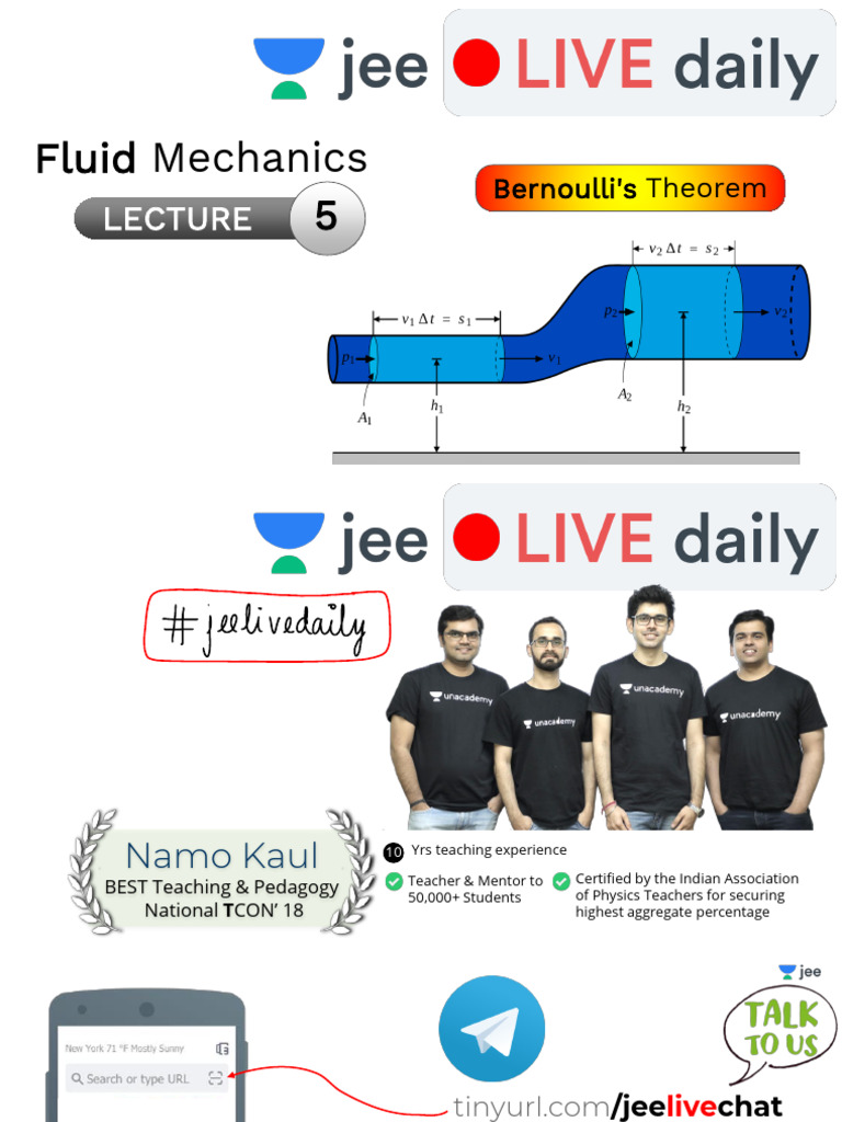 [L5] _ Fluid Mechanics - 12th Nov. | PDF | Fluid Dynamics | Boundary Layer