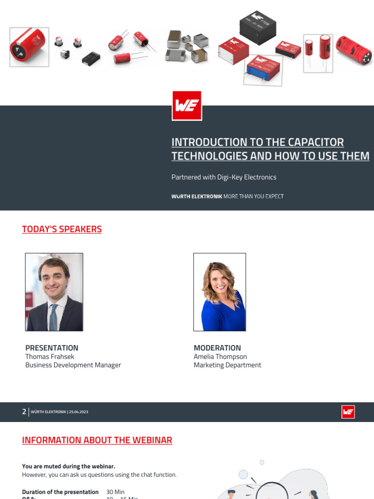Introduction to Capacitor Technologies | PDF | Capacitor | Electrical ...