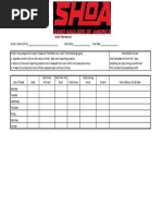 Driver's Log Sheet Template | PDF