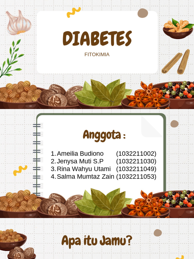 Jamu Diabetes | PDF