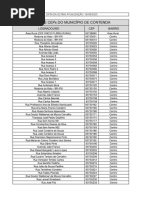 Lista CEP Boituva | PDF