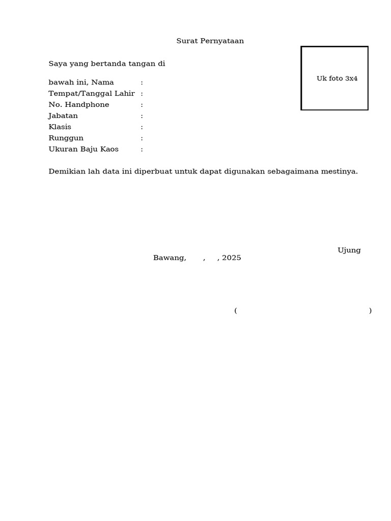 Lampiran Surat Utusan Runggun[1] | PDF