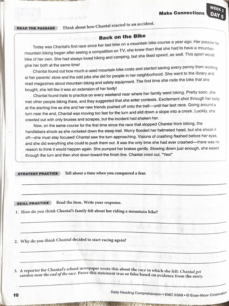 Daily Comprehension | PDF