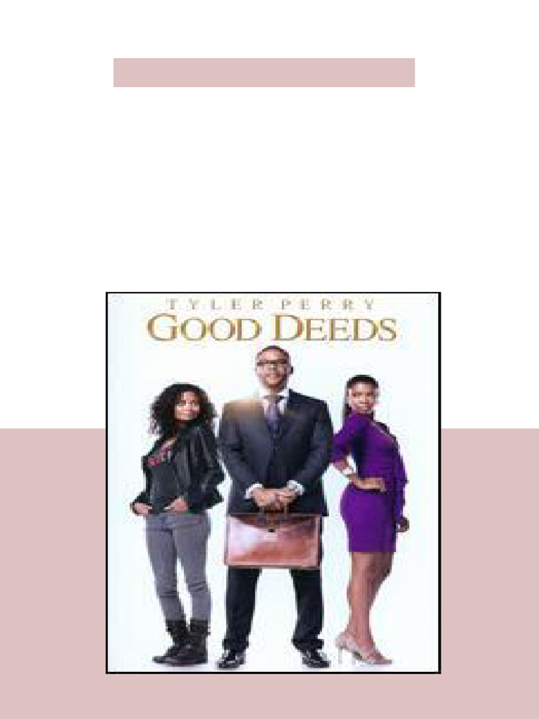 tyler perrys good deeds | PDF | Evidence | Testimony
