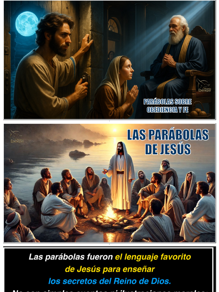 Parábolas de Jesús sobre Fe y Oración | PDF | Oración | Parábolas de Jesús