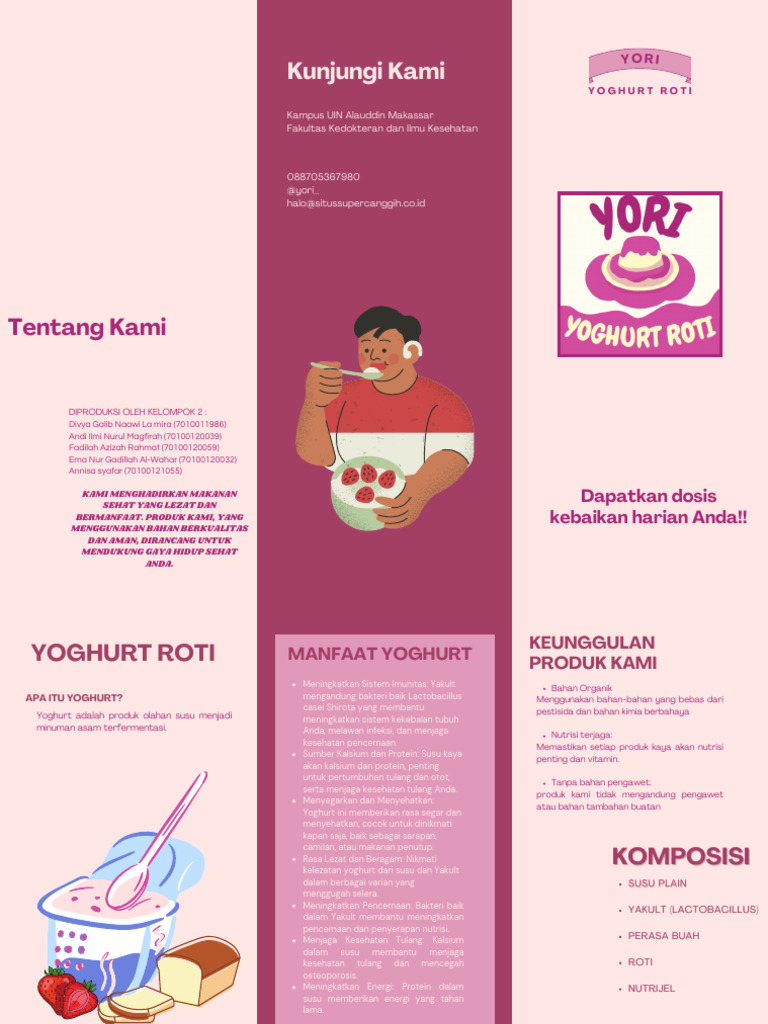 Manfaat Yoghurt Sehat dan Lezat | PDF