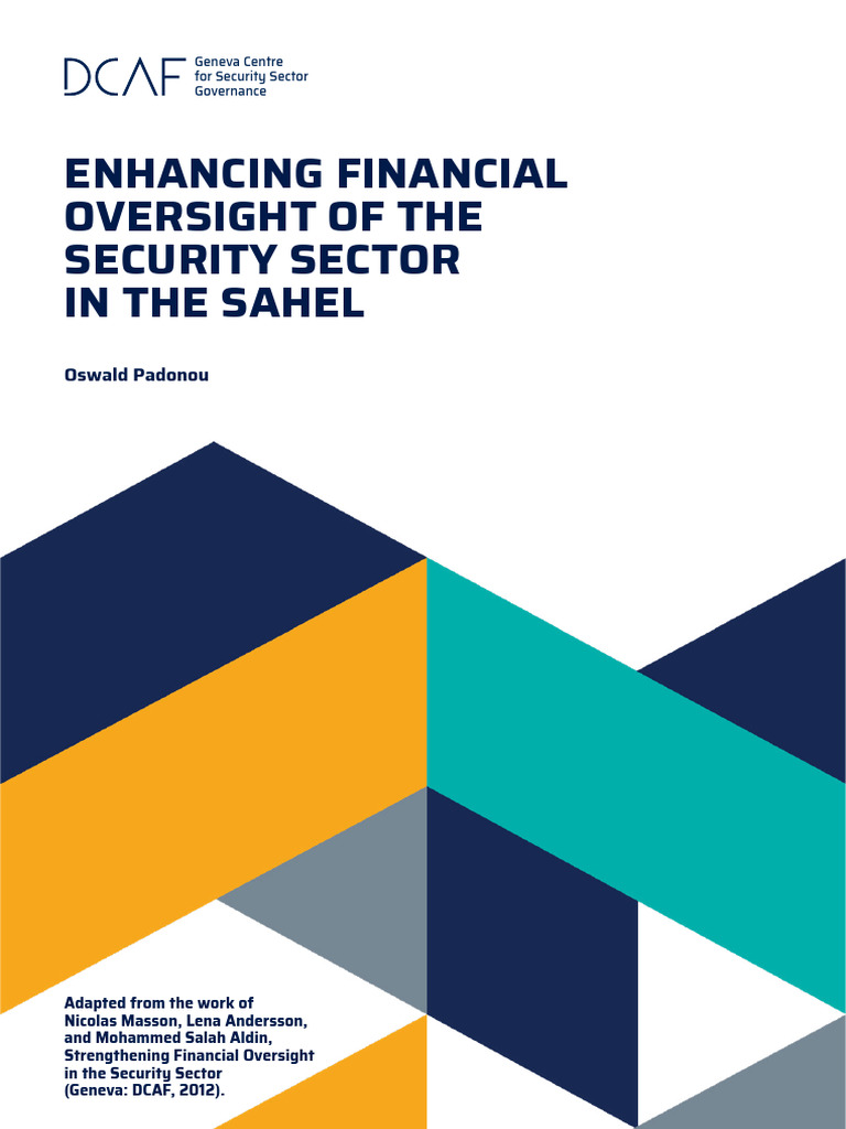Financial Oversight in Sahel Security Sector | PDF | Government Budget ...