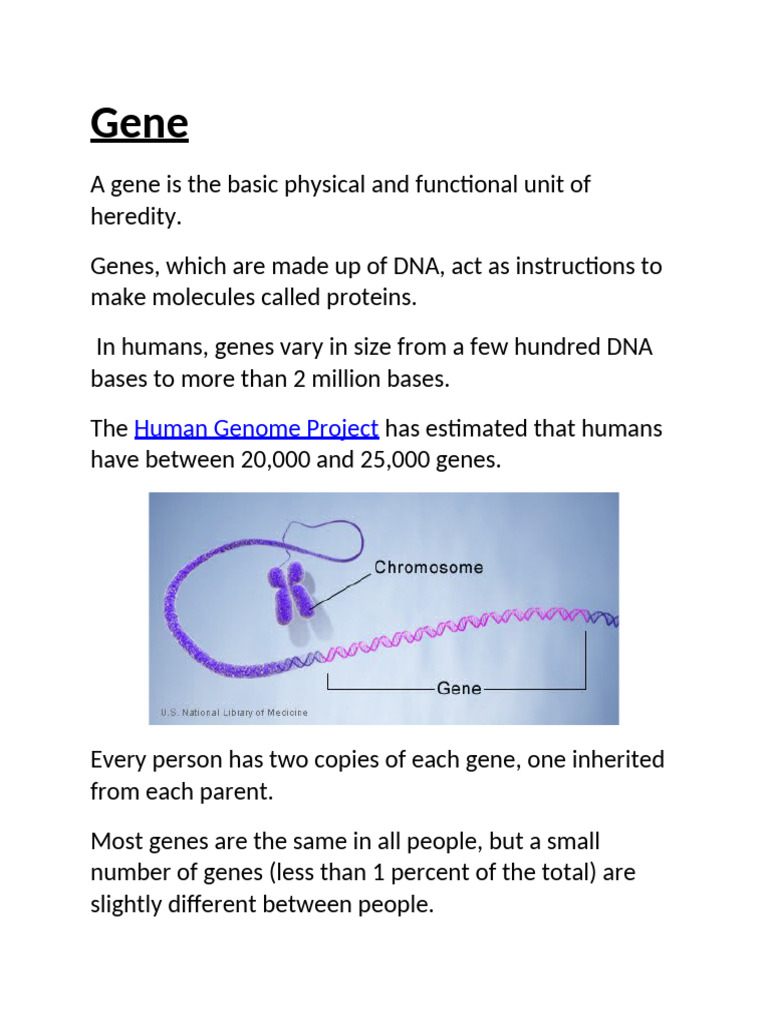 Genetic Disease | PDF | Dna | Genetic Disorder
