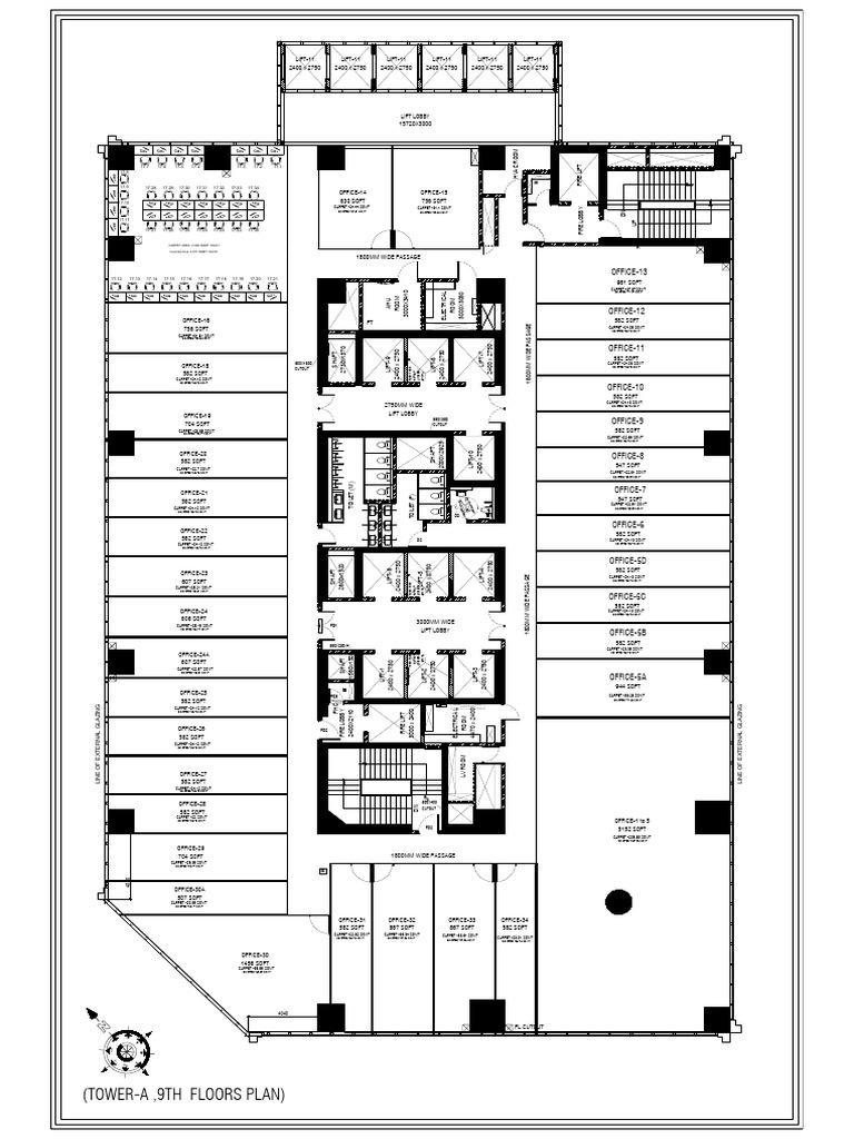 Cyberthum T - A 9th Floor Plan | PDF