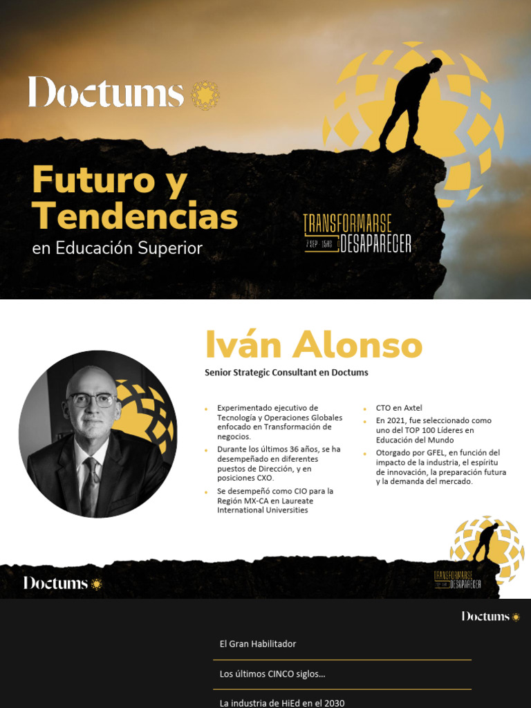 Doctums Transformarse o Desaparecer 09072023 | PDF | Inteligencia ...