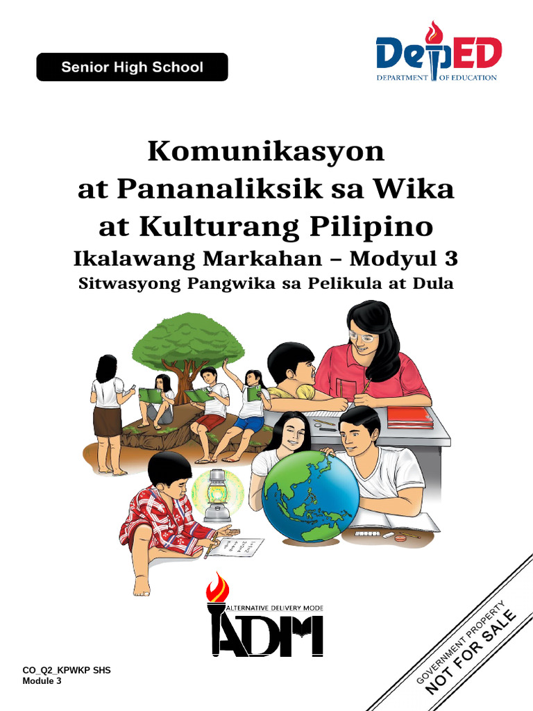 KPWKP Q2 Mod3 Sitwasyong Pangwika Sa Pelikula at Dula v2 | PDF
