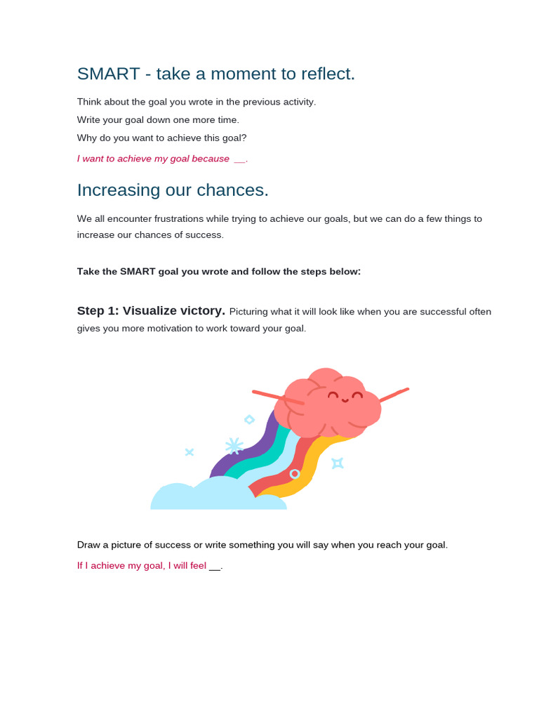 SMART - Take A Moment To Reflect | PDF