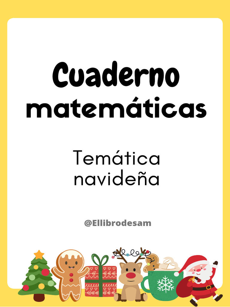 Cuaderno de Matematicas | PDF