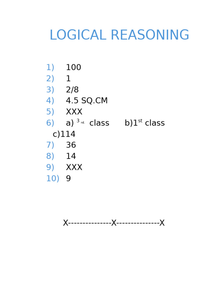 Logical Reasoning Pdf