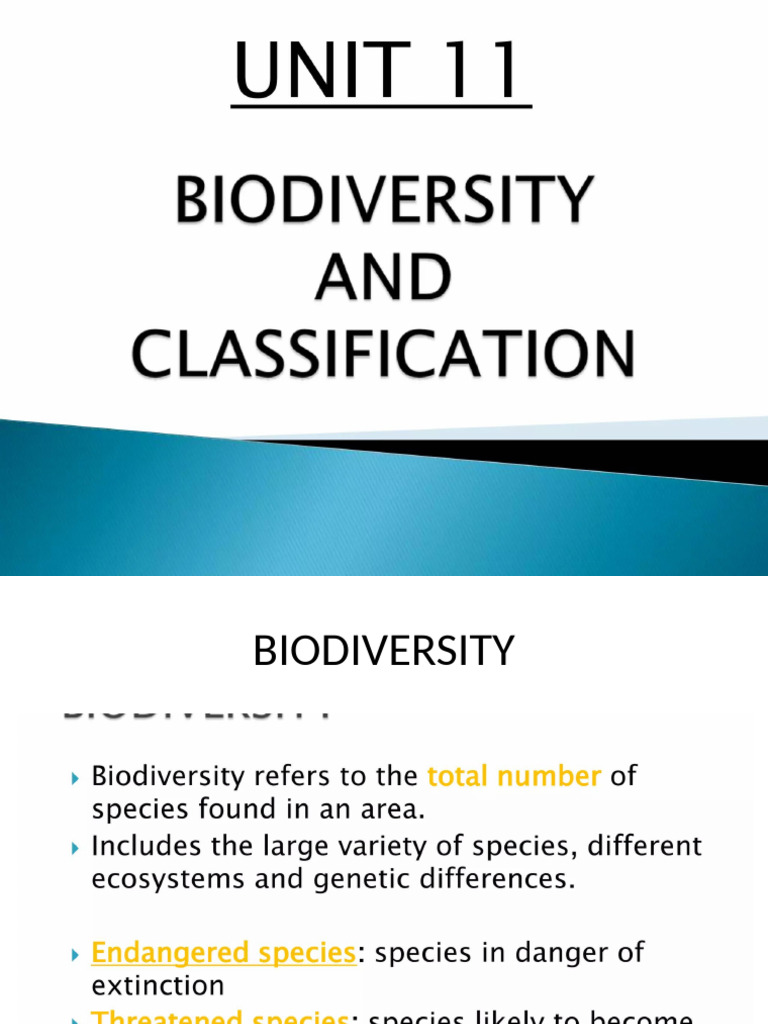 Biodiversity and Classification | PDF | Cell (Biology) | Bacteria