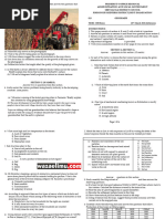 Geography F4 Mock - 2025 | PDF | Fault (Geology) | Rain