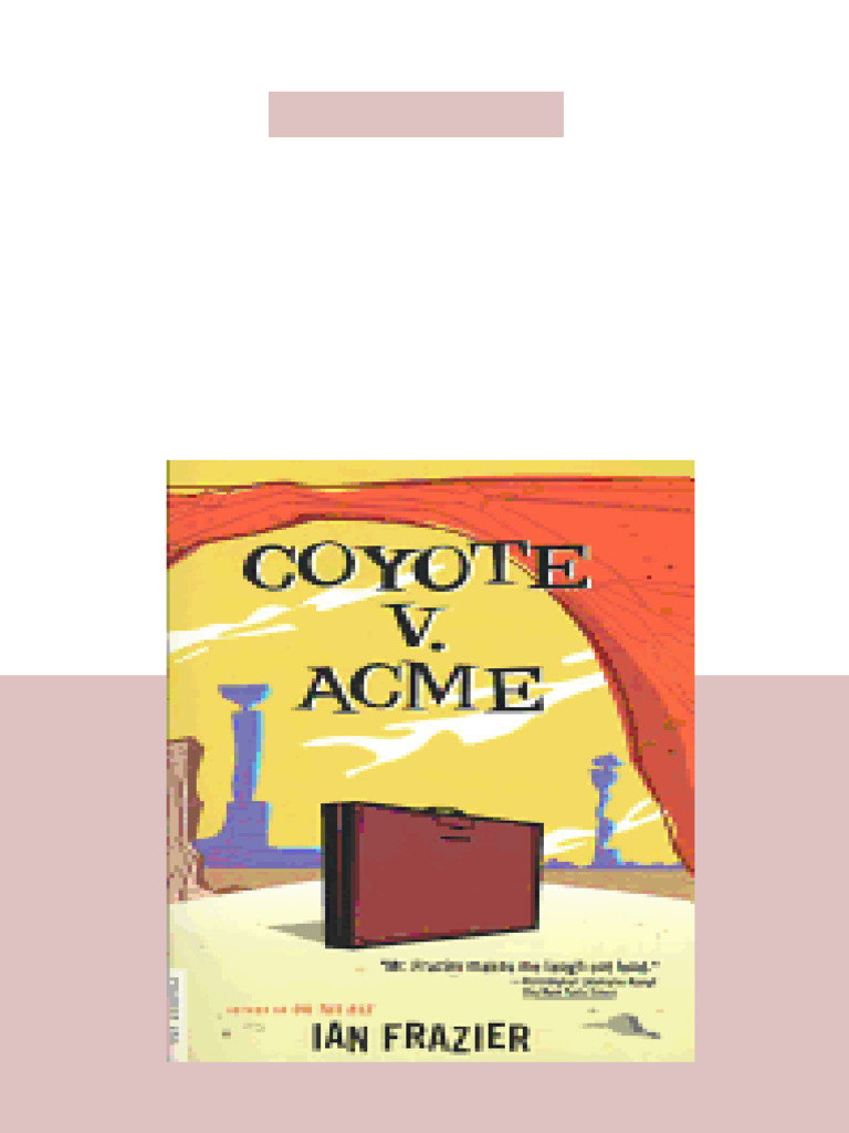 coyote v acme | PDF | Theosophy | Guru