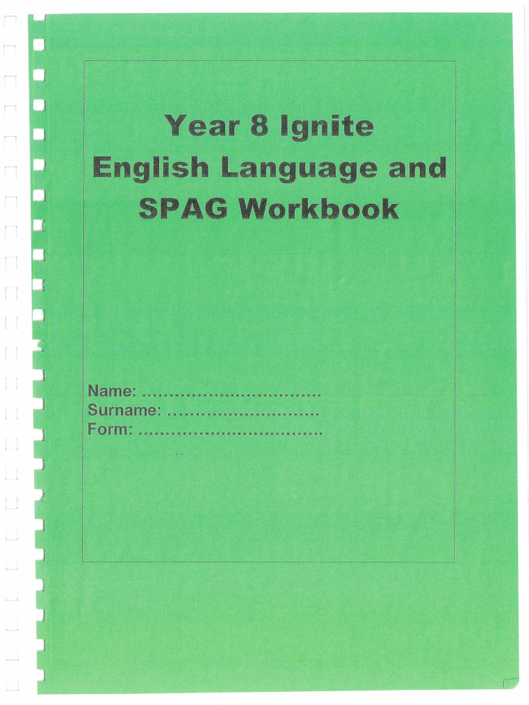 English Y8 | PDF