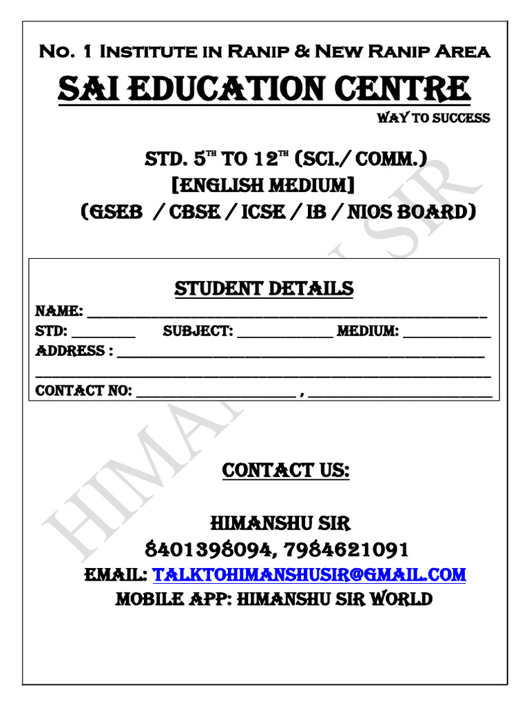 English Grammar by Himanshu Sir | PDF | Grammatical Tense | Adjective