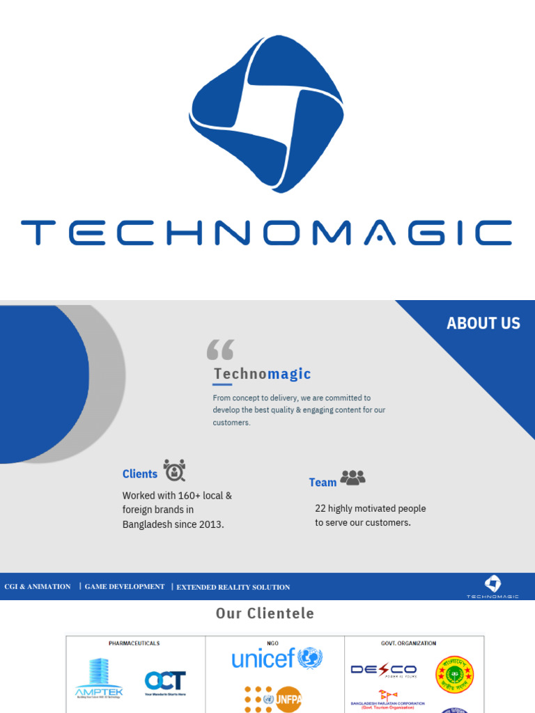 Technomagic-Showreels and Project Highlits | PDF | Computer Generated ...