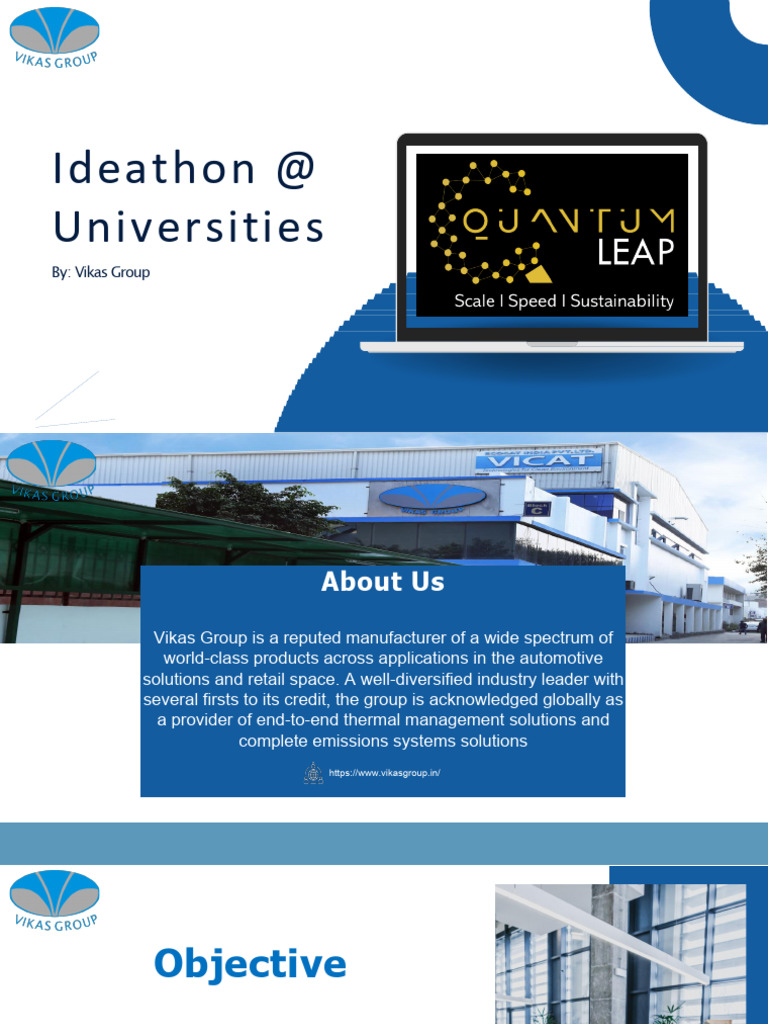 Ideathon for University Students 2023 | PDF | Air Conditioning ...