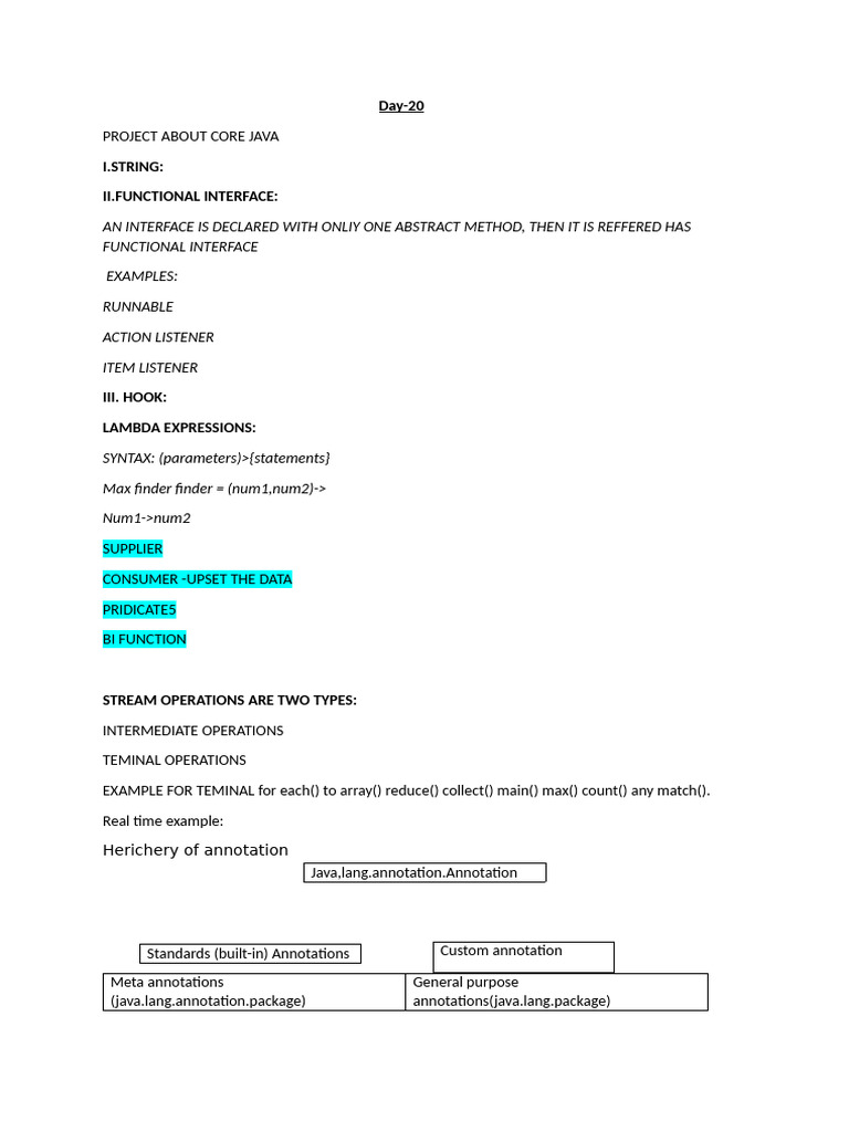 Java Script Running Notes | PDF