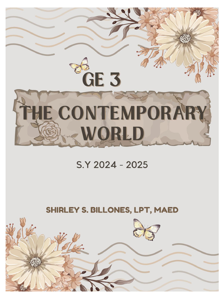 Contemporary World Module | PDF | Globalization